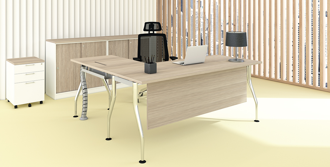 Flo L Shape Table Supplier Malaysia | Flo L Shape Table Distributor ...